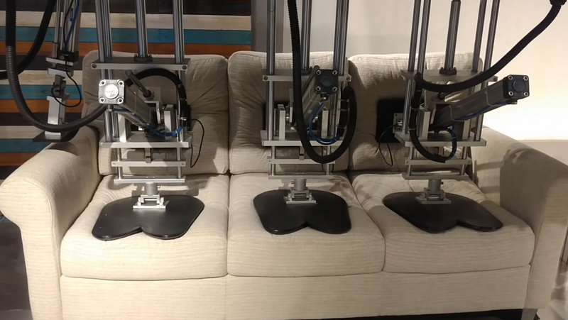 Sofa Cushion Endurance Fatigue Intergrated Tester/Sofa Seating Backrest ...